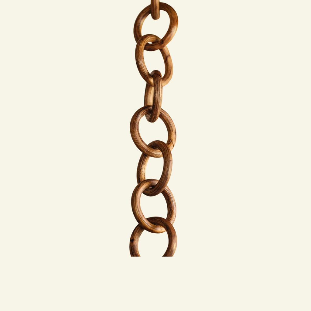 Rattan Chain (Natural) | Teak Pendant Chain | Hastshilp – hastshilp