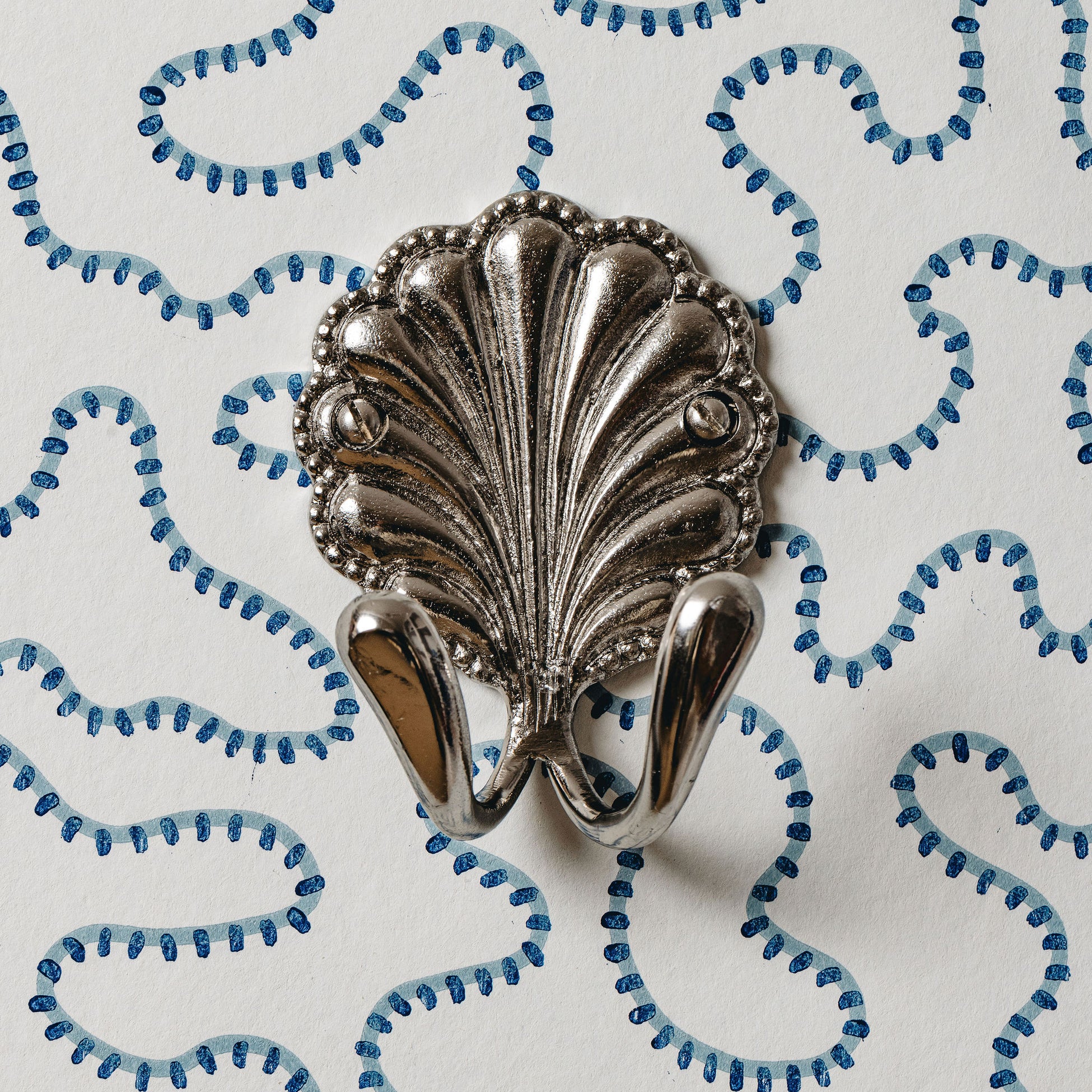 Shell Wall Hook (Double) | Brass Wall Hooks | Hastshilp.co.uk – hastshilp